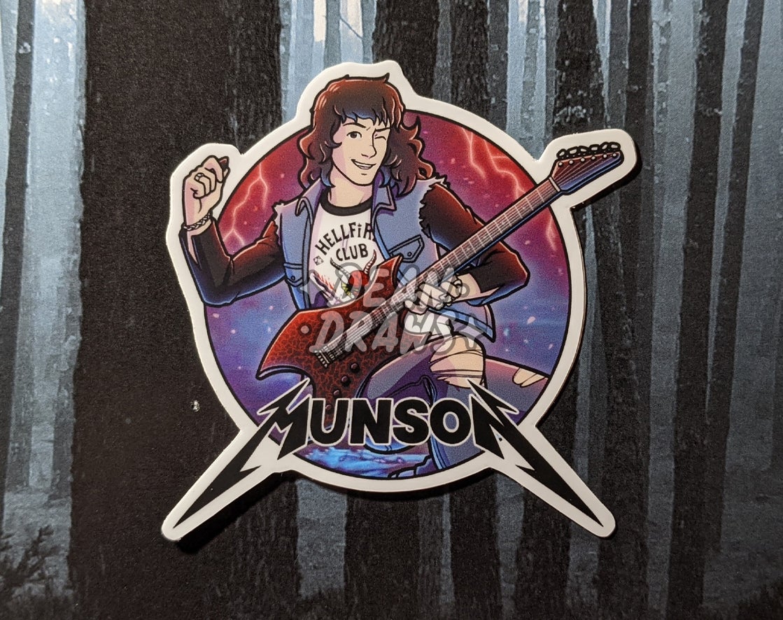 Eddie Sticker | Dean Draws Art