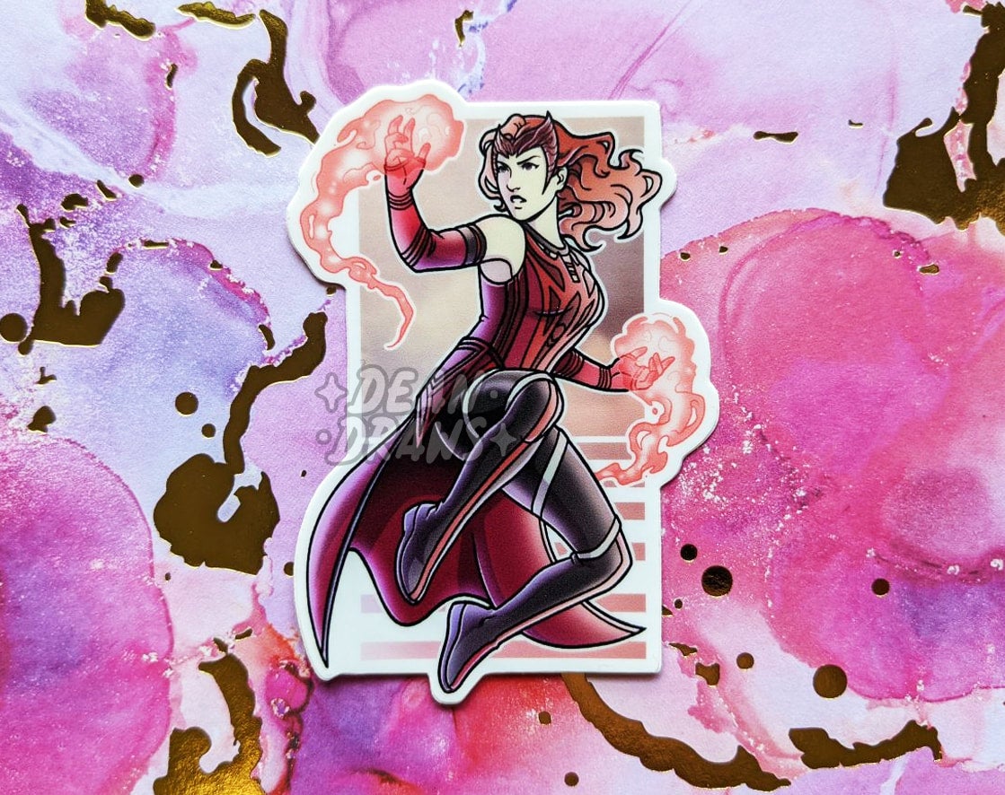 Wanda Solo Sticker | Dean Draws Art