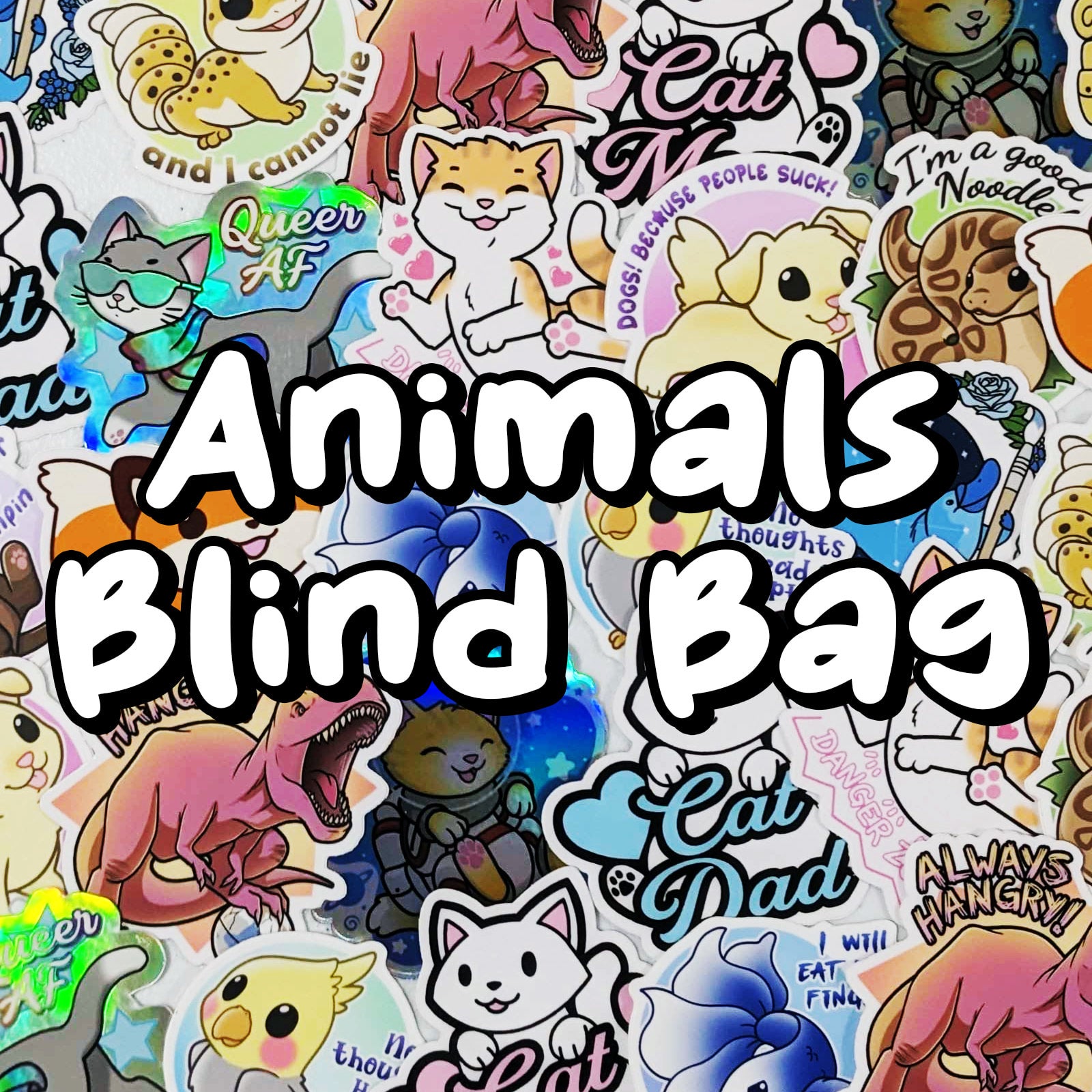 Sticker blind bag - PETS | Dean Draws Art