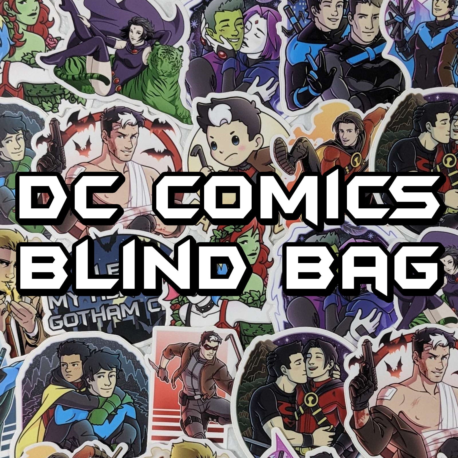 Sticker blind bag - DC COMICS | Dean Draws Art