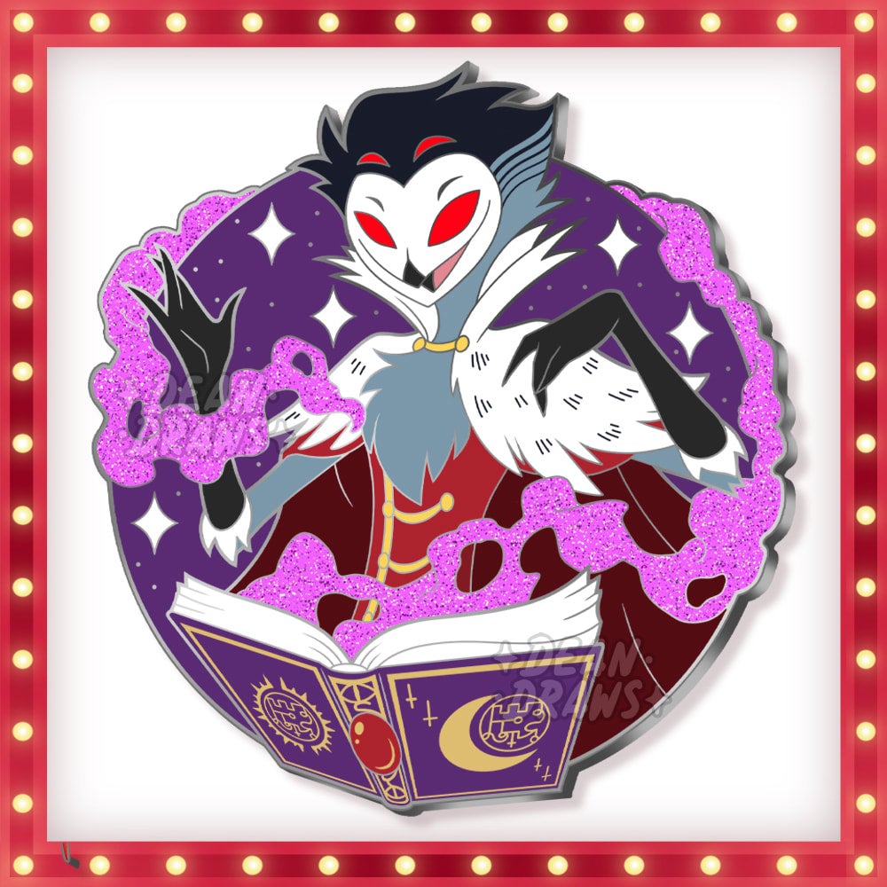 Stolas Pin - PREORDER | Dean Draws Art